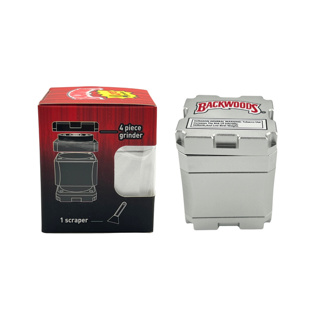 Backwoods Cube Grinder - 4 Layers – Rock N' Roll It
