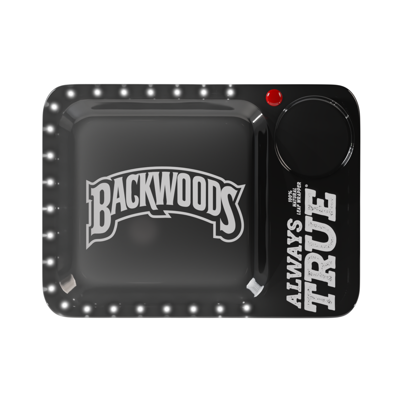 Backwoods LED Rolling Tray – Rock N' Roll It