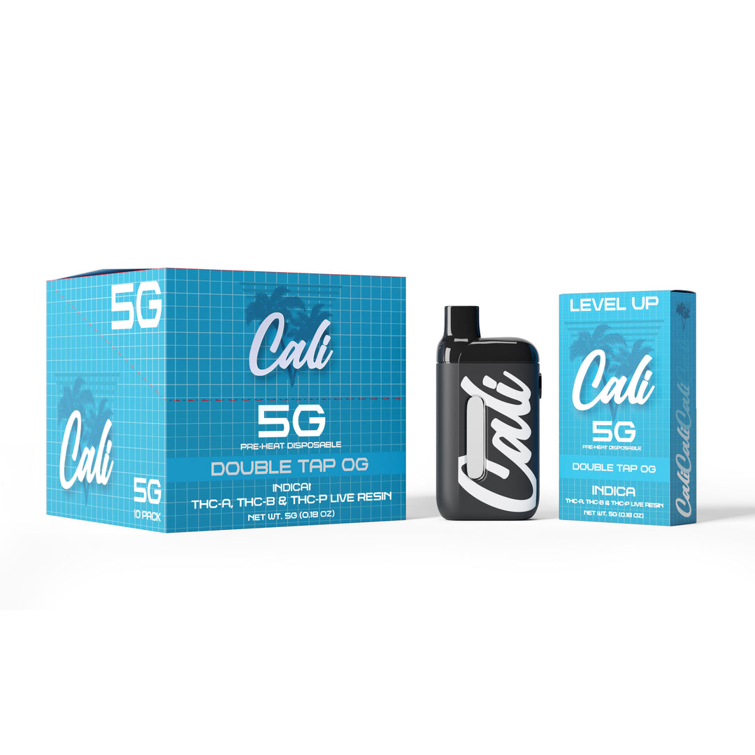 Cali Level Up Live Resin Disposable 5gm – Rock N' Roll It