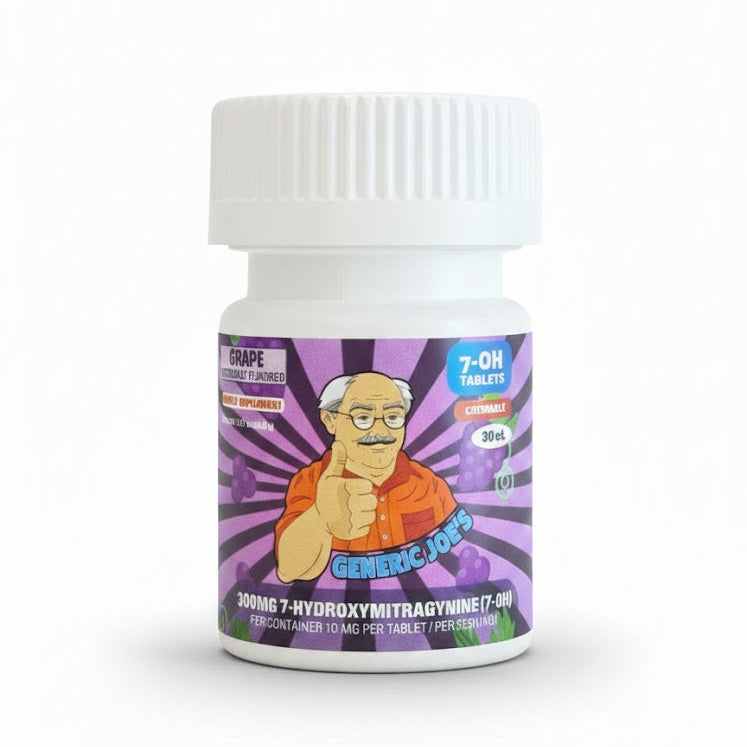 Generic Joe's 7-OH Tablets 300mg 30ct – Rock N' Roll It