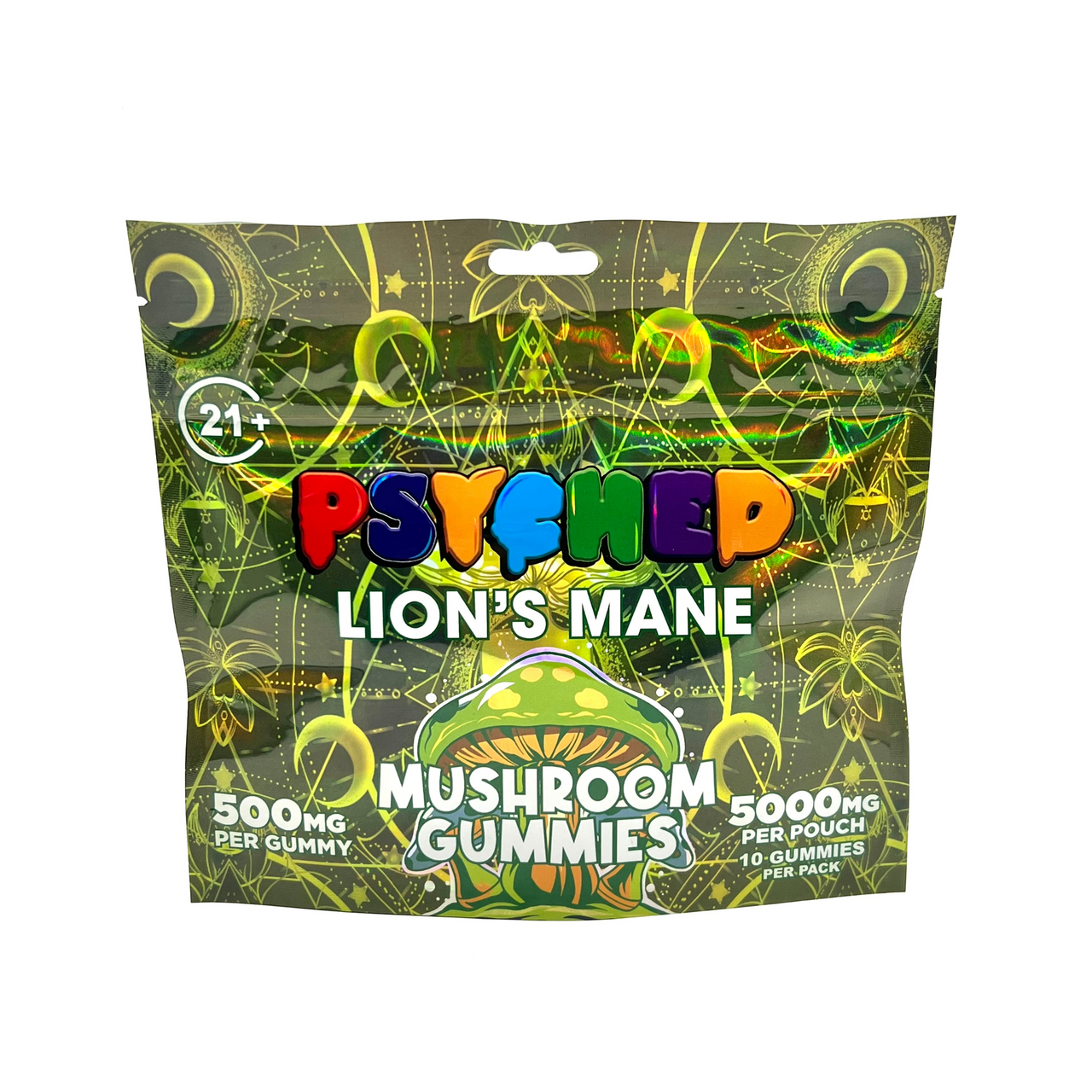 Psyched Mushroom Gummies 5000mg 10/pk – Rock N' Roll It