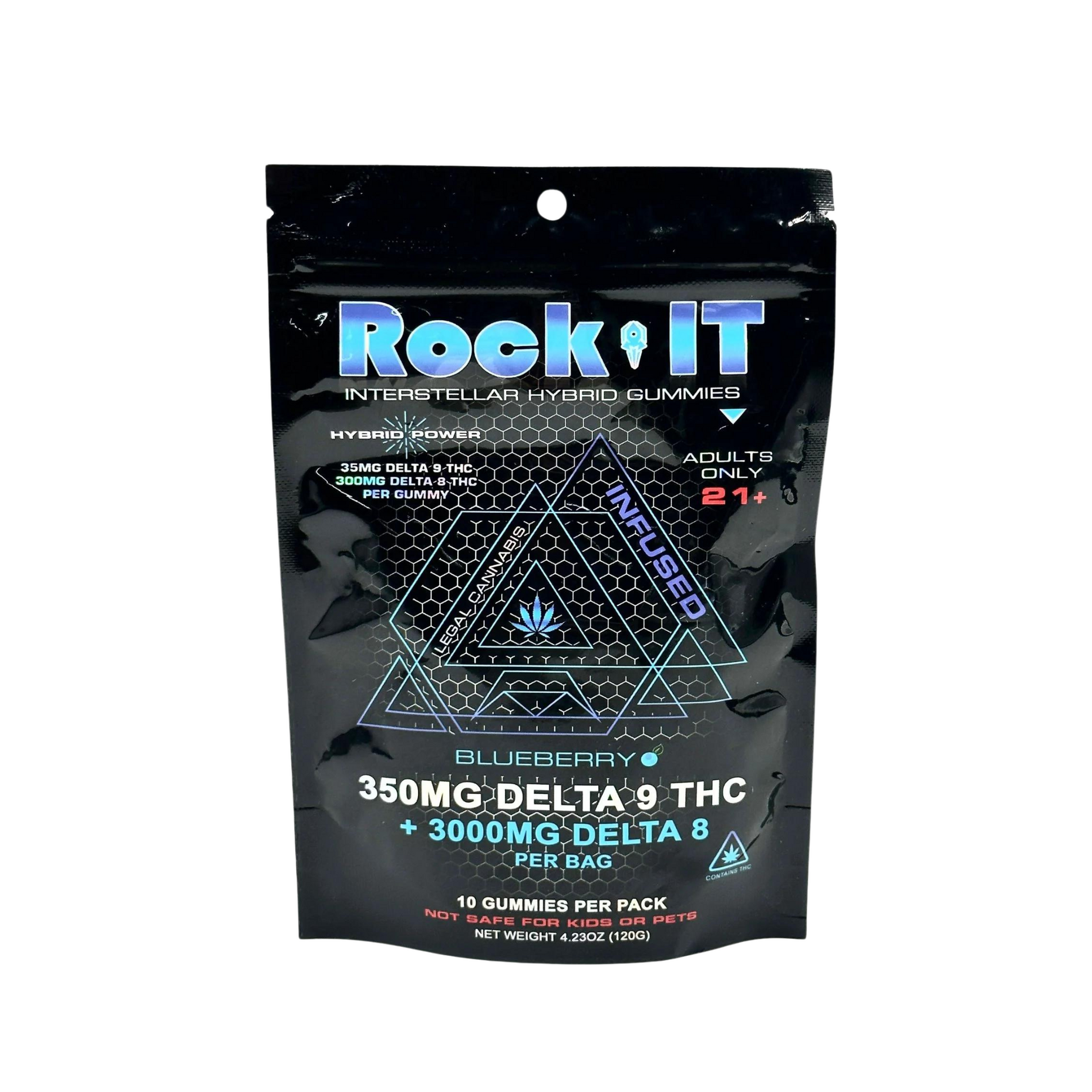 Rock It Interstellar Hybrid Delta 9 THC Gummies – Rock N' Roll It