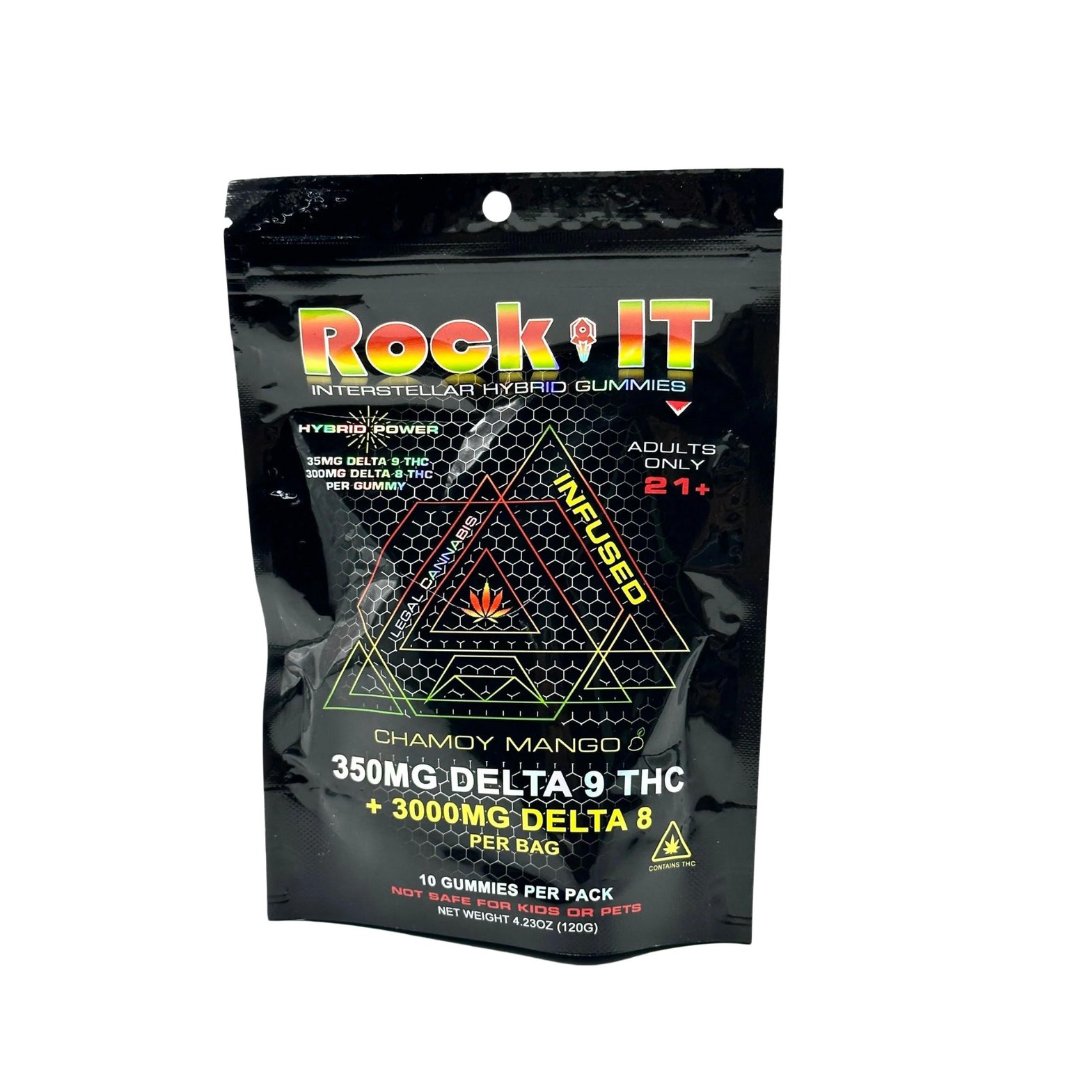 Rock It Interstellar Hybrid Delta 9 THC Gummies – Rock N' Roll It