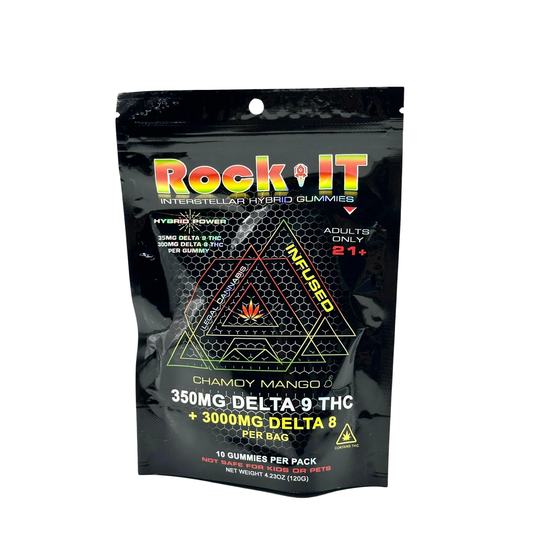 Rock It Interstellar Hybrid Delta 9 THC Gummies – Rock N' Roll It