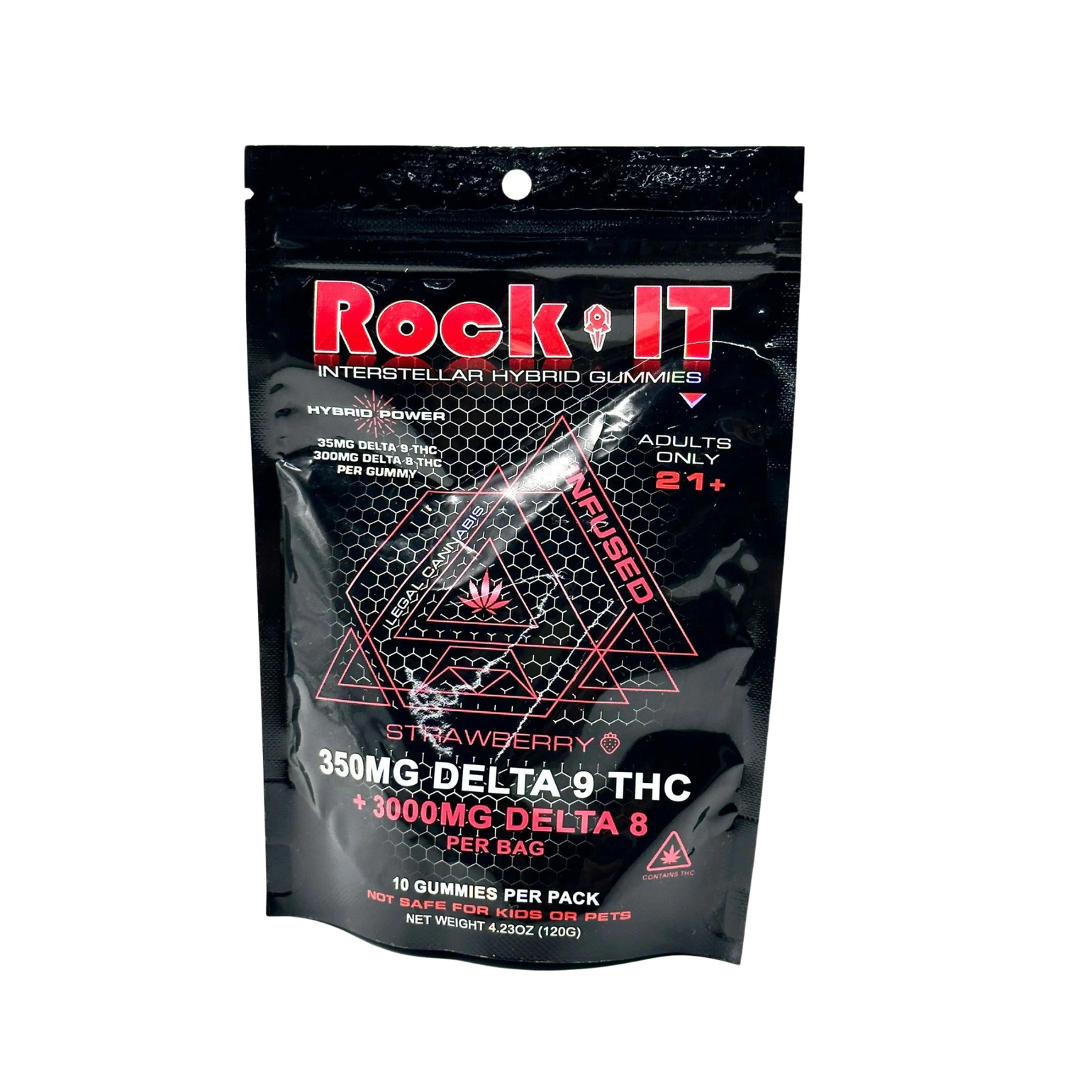 Rock It Interstellar Hybrid Delta 9 THC Gummies – Rock N' Roll It