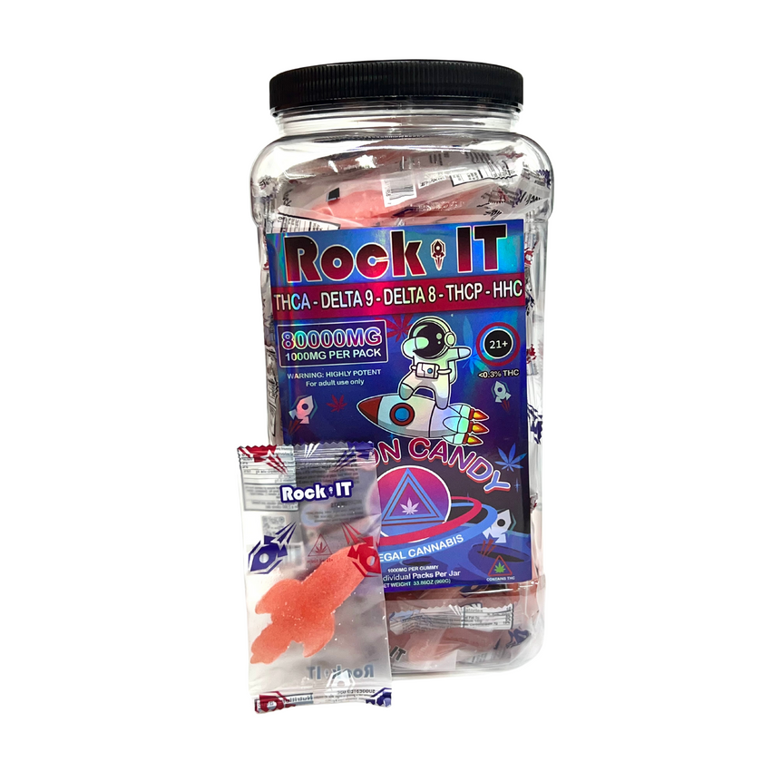 Rock It THCA Gummies 1000mg – Rock N' Roll It