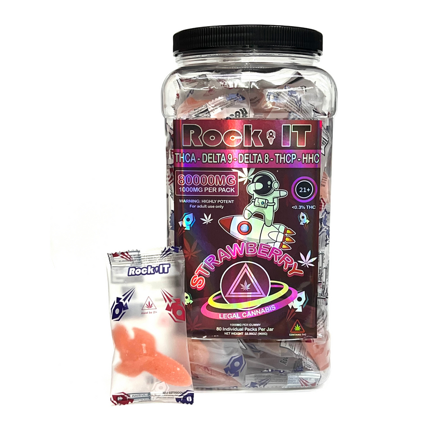 Rock It THCA Gummies 1000mg – Rock N' Roll It