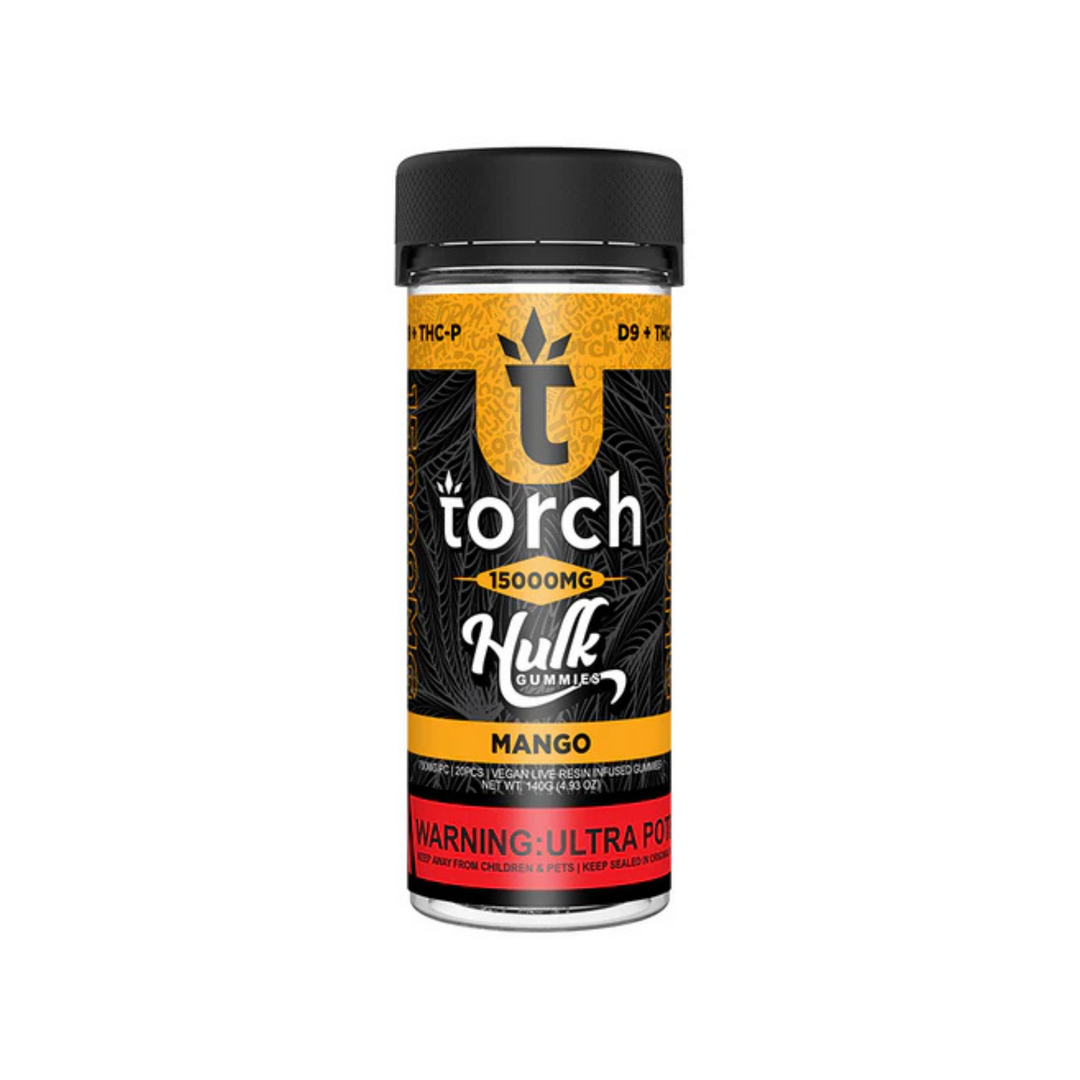 Torch Hulk Gummies 15000mg: D9 + THC-P Gummies – Rock N' Roll It