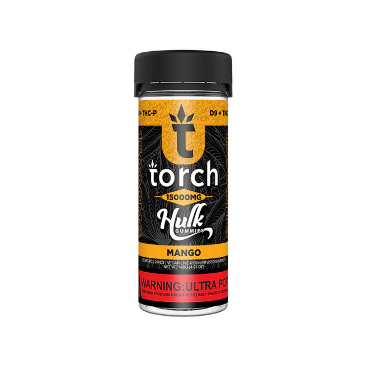 Torch Hulk Gummies 15000mg: D9 + THC-P Gummies – Rock N' Roll It