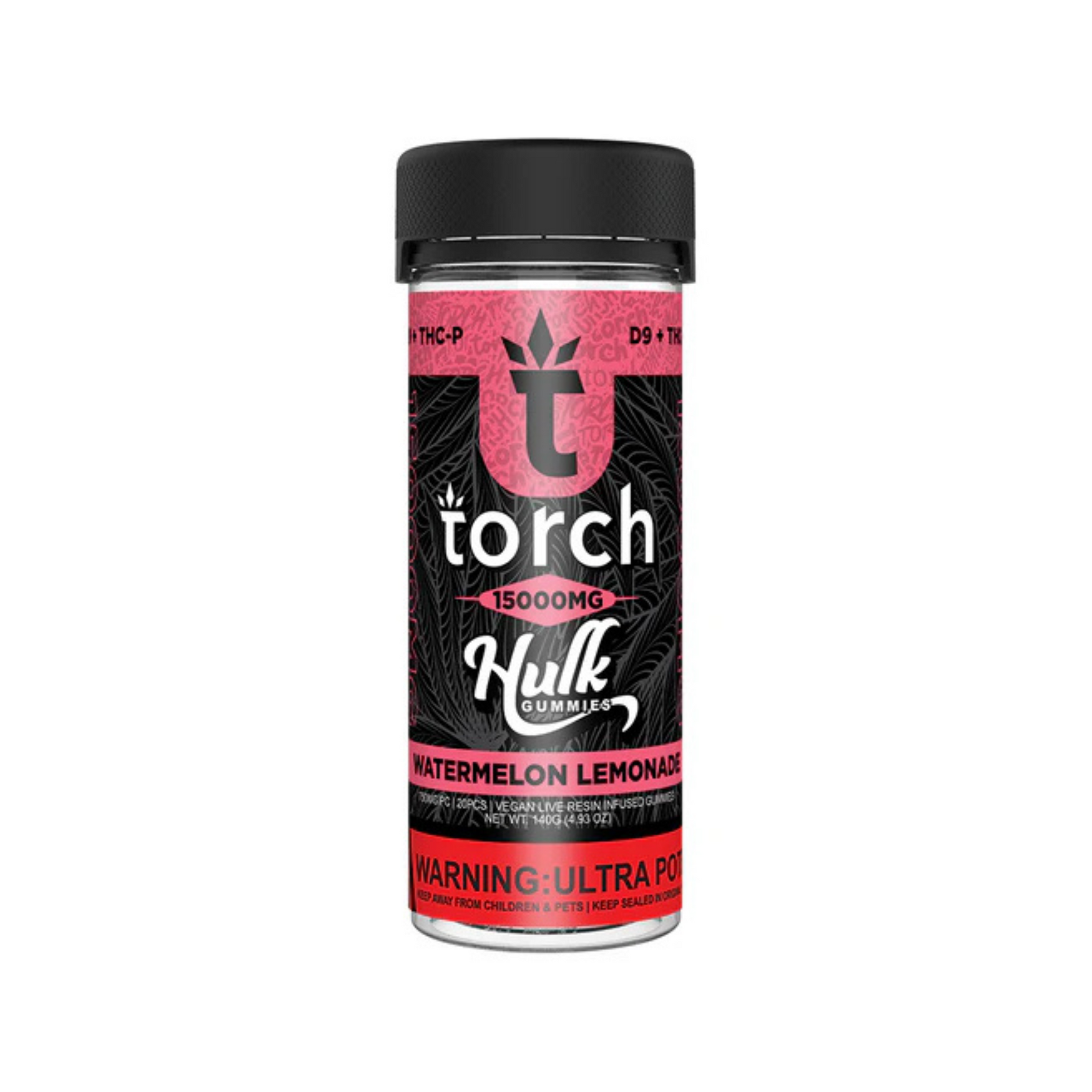 Torch Hulk Gummies 15000mg: D9 + THC-P Gummies – Rock N' Roll It